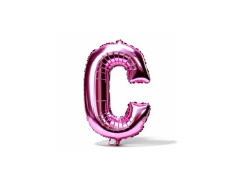 Pink x Balloon Watercolor Print, Watercolor Print, Wall Art, Pink x ...