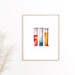 Test Tube Watercolor Print, Watercolor Print, Science Wall Art, Test ...