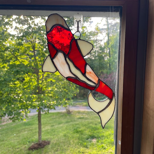 Stained Glass Koi - Etsy