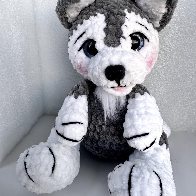 Husky Plush - Etsy