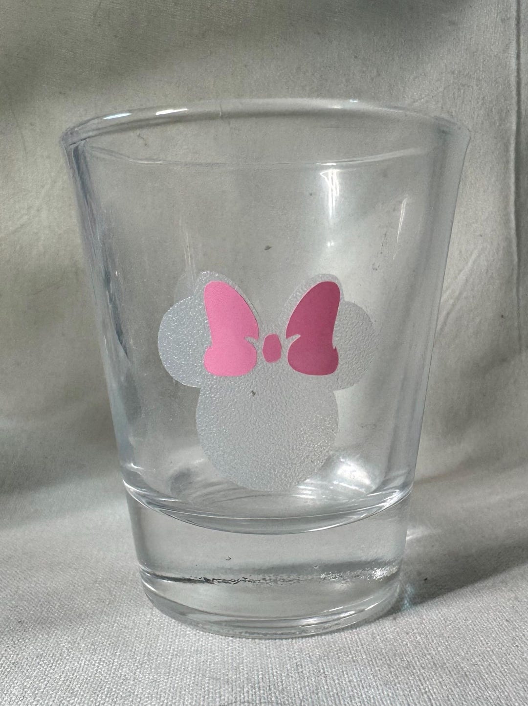 Mickey and Minnie Shot Glasses 1.5 Oz Disney Shot Glasses Christmas ...