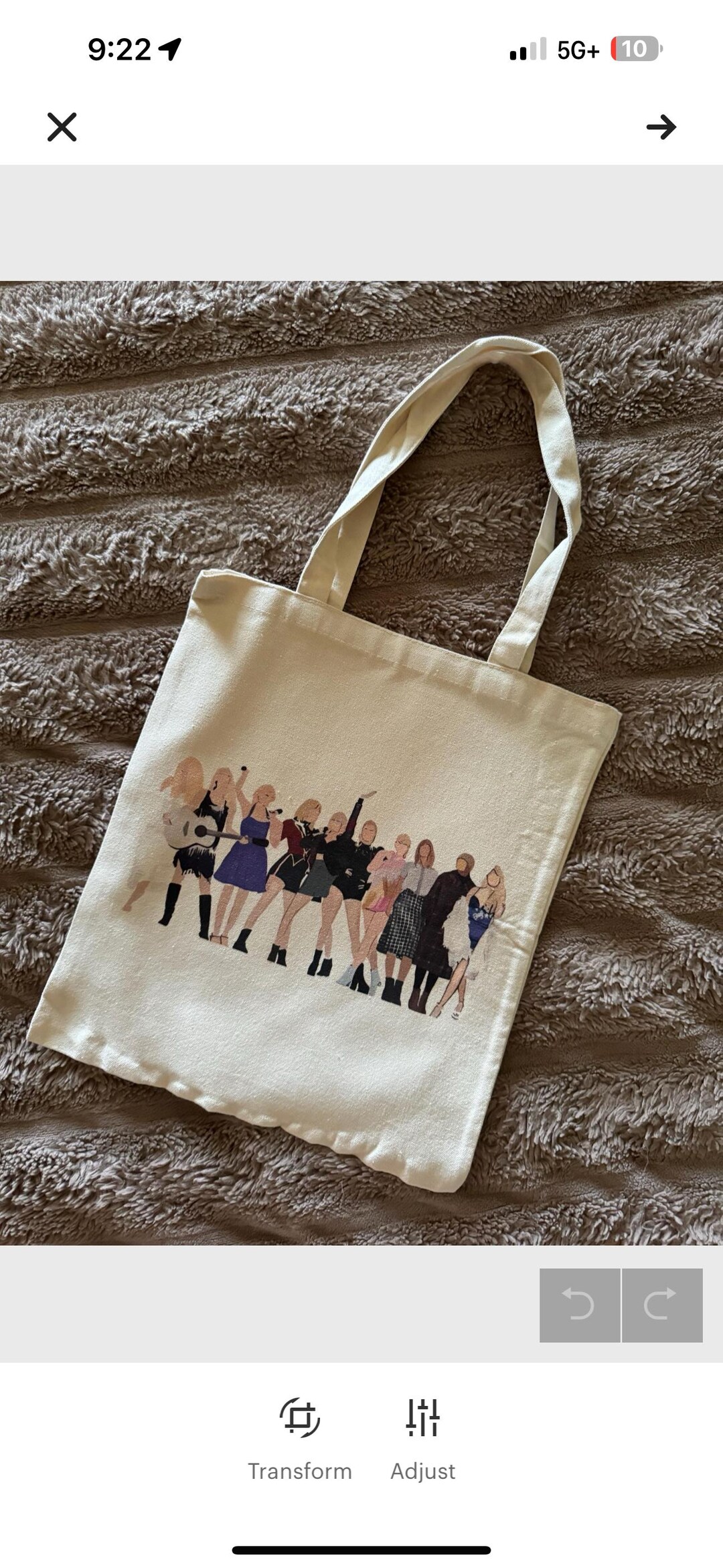 Taylor Swift Bag Taylor Swift Tote Eras Tour Tote Christmas Gift ...