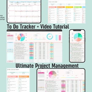To Do List Template Spreadsheet | Google Sheets Daily Weekly Planner ...