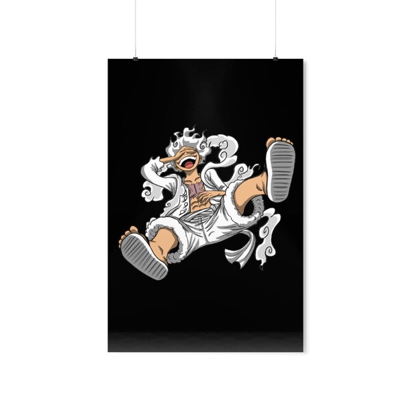 Luffy Gear 5 Poster - Etsy