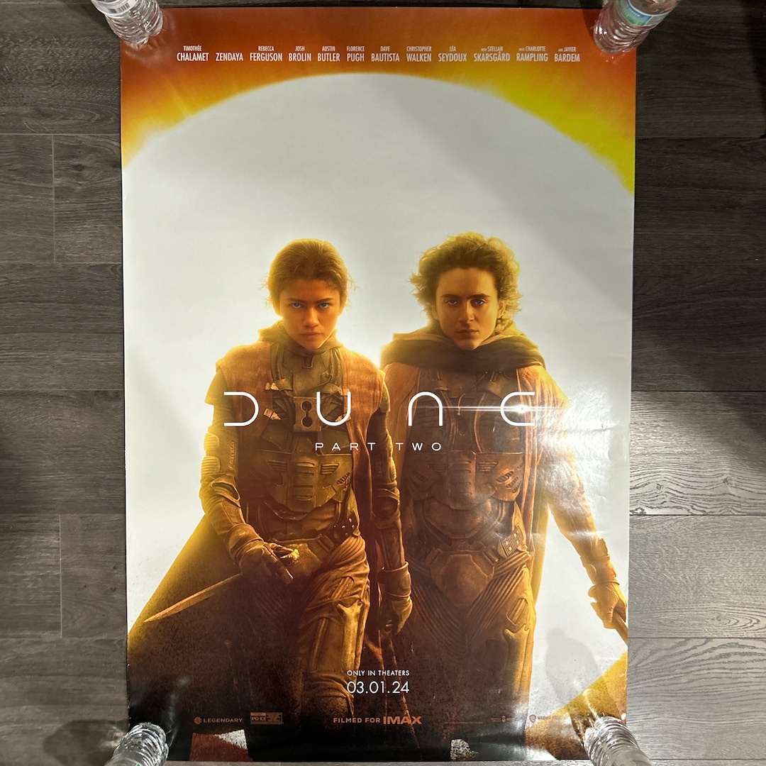 Dune Part Two Movie Poster - Etsy