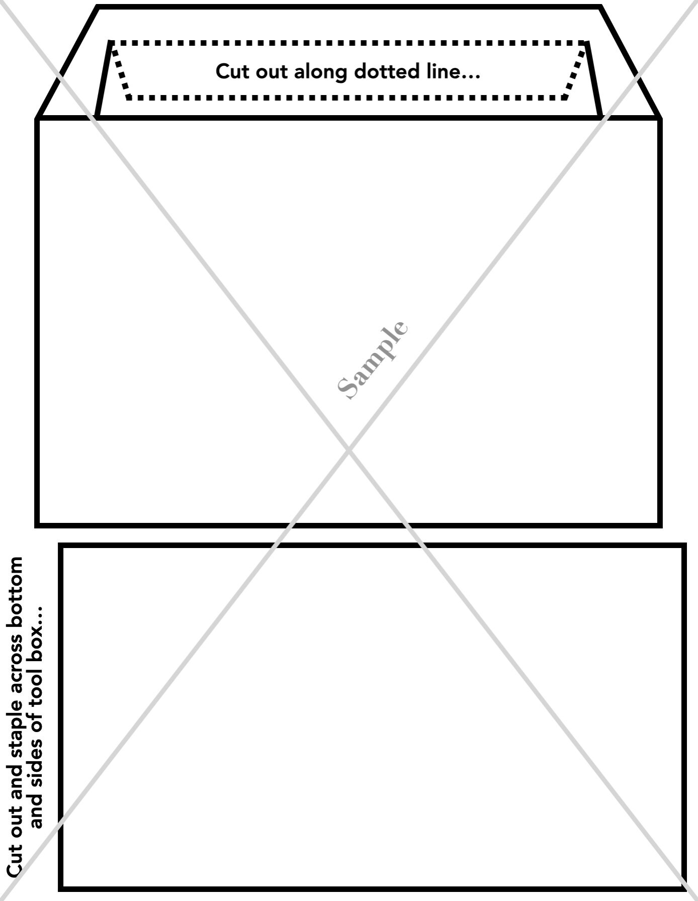 Father's Day Tool Box Craft for Kids - Etsy