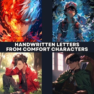 PHYSICAL Comfort Character Letter, Letter From Comfort Character ...