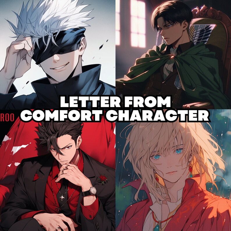 PHYSICAL Comfort Character Letter, Letter From Comfort Character ...