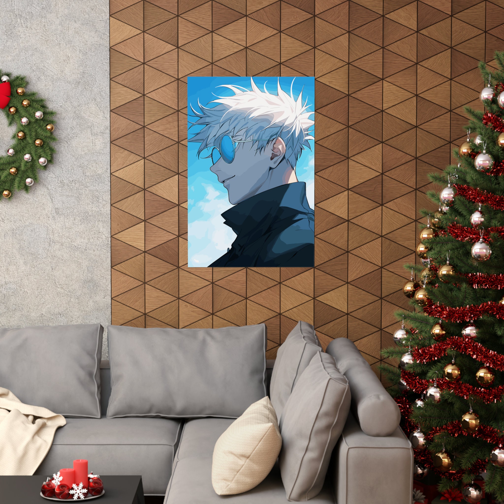 Satoru Gojo Vertical Poster Anime Poster Jujutsu Kaisen - Etsy