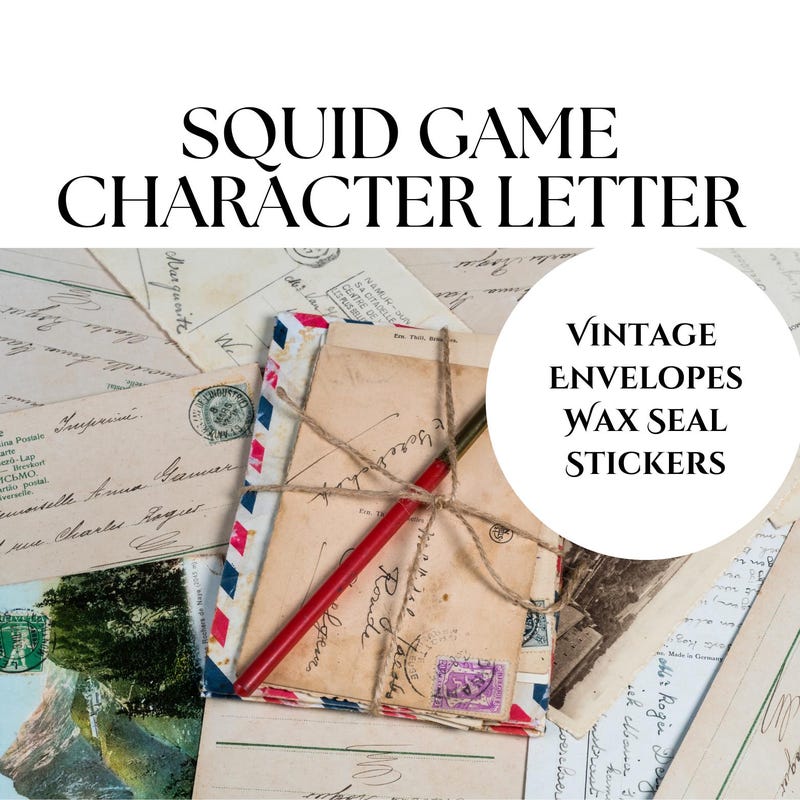 Character Letters - Etsy