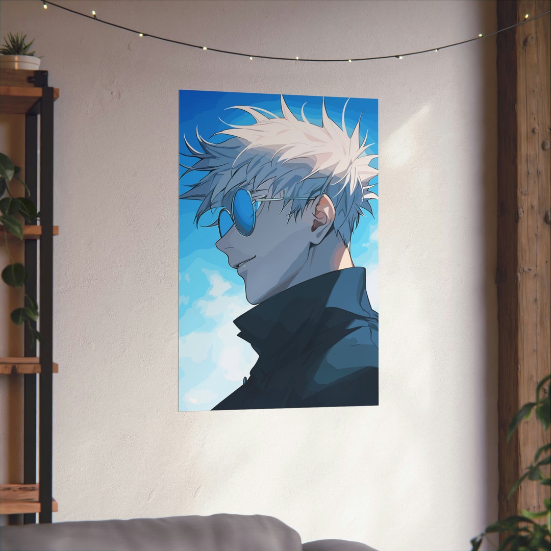 Satoru Gojo Vertical Poster Anime Poster Jujutsu Kaisen - Etsy