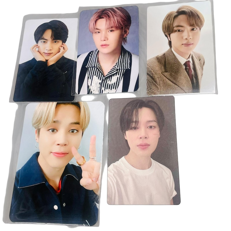 Bts Official Photocards - Etsy