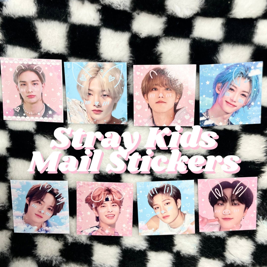 Stray Kids [fanmade] Kpop Mail Stickers, Love Mail Stickers of Felix ...