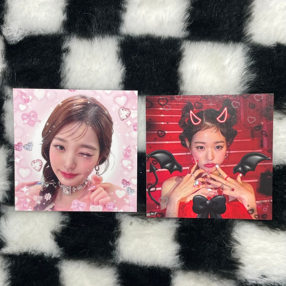 Wonyoung fanmade Kpop Mail Stickers, Love Mail Stickers of Jang ...
