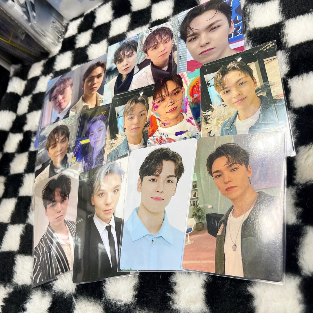 Seventeen [official] Vernon Photocards PC, Carat Poca, Sector 17, an ...
