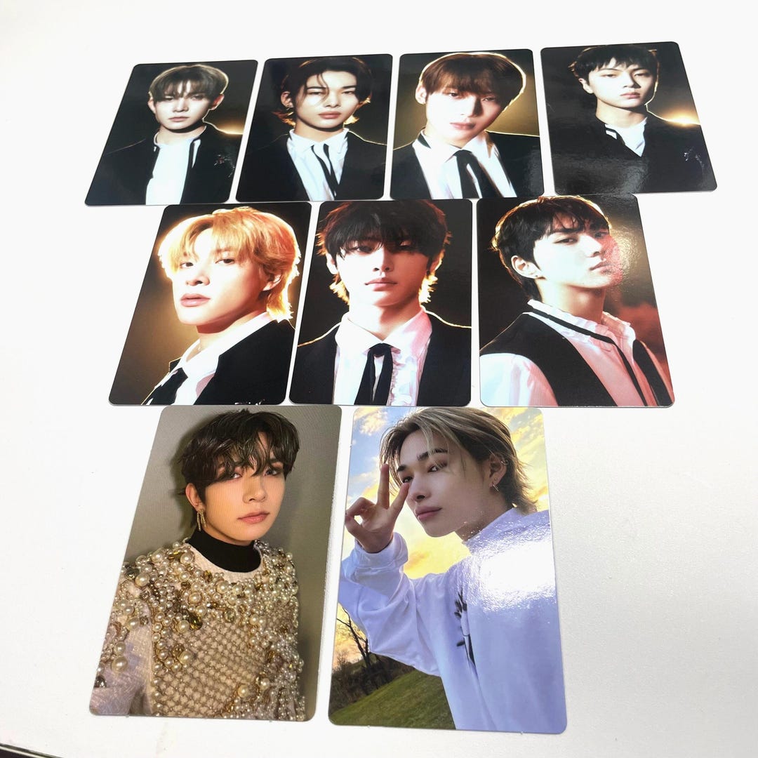 Enhyphen [official] Dark Blood Concept Photocards PC, Weverse Edition ...