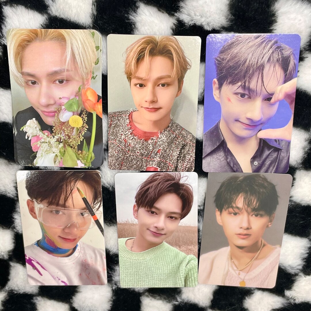 Seventeen official Jun Photocards PC, Carat Poca, Attaca, Face the Sun ...