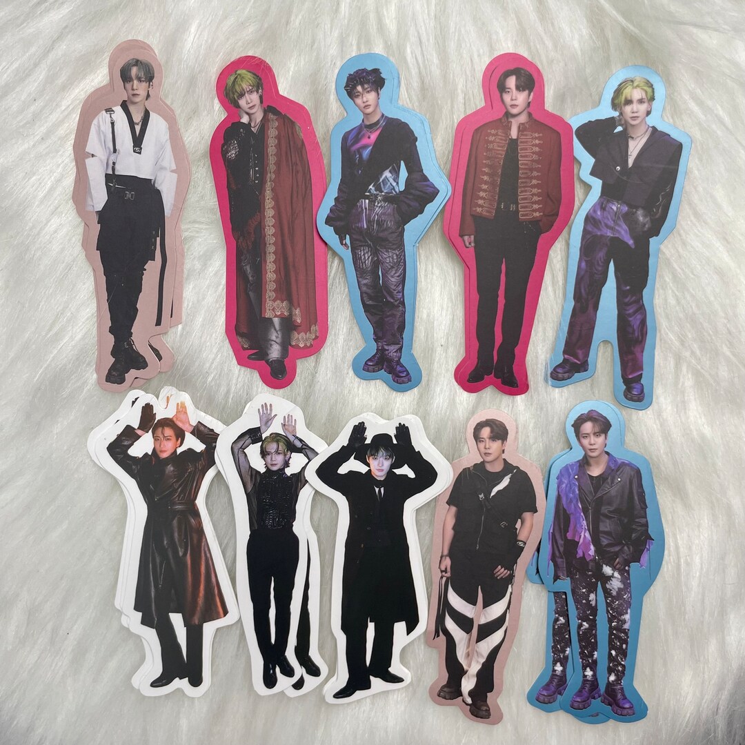 Ateez official the World Ep Fin. Ateez Stickers From Album Wonyoung ...