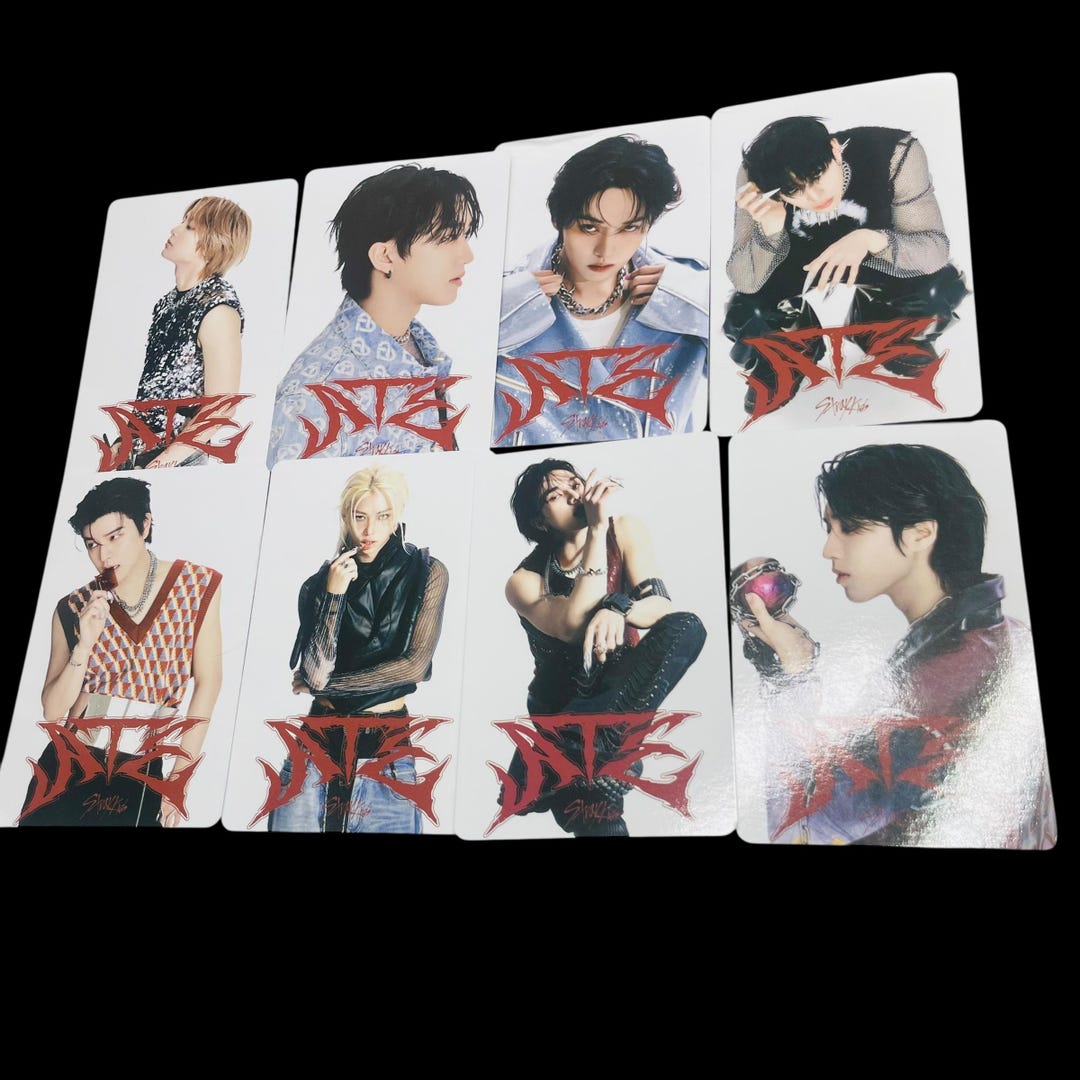 Stray Kids official ATE Nemo Ver. Photocard PC White B Version, Felix ...