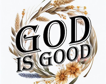 God is Good Print - Etsy