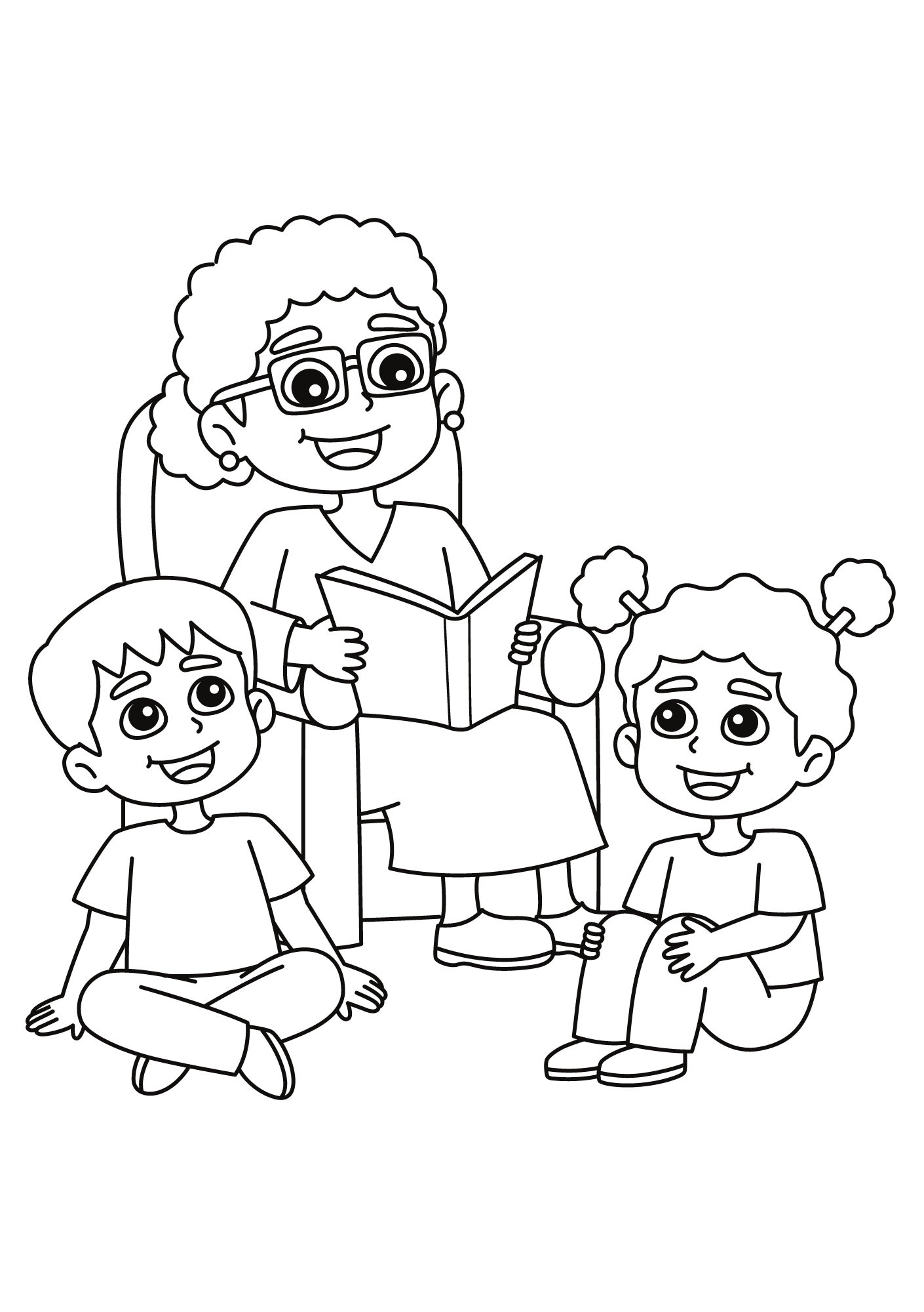 Summer Camp Coloring Pages - Etsy
