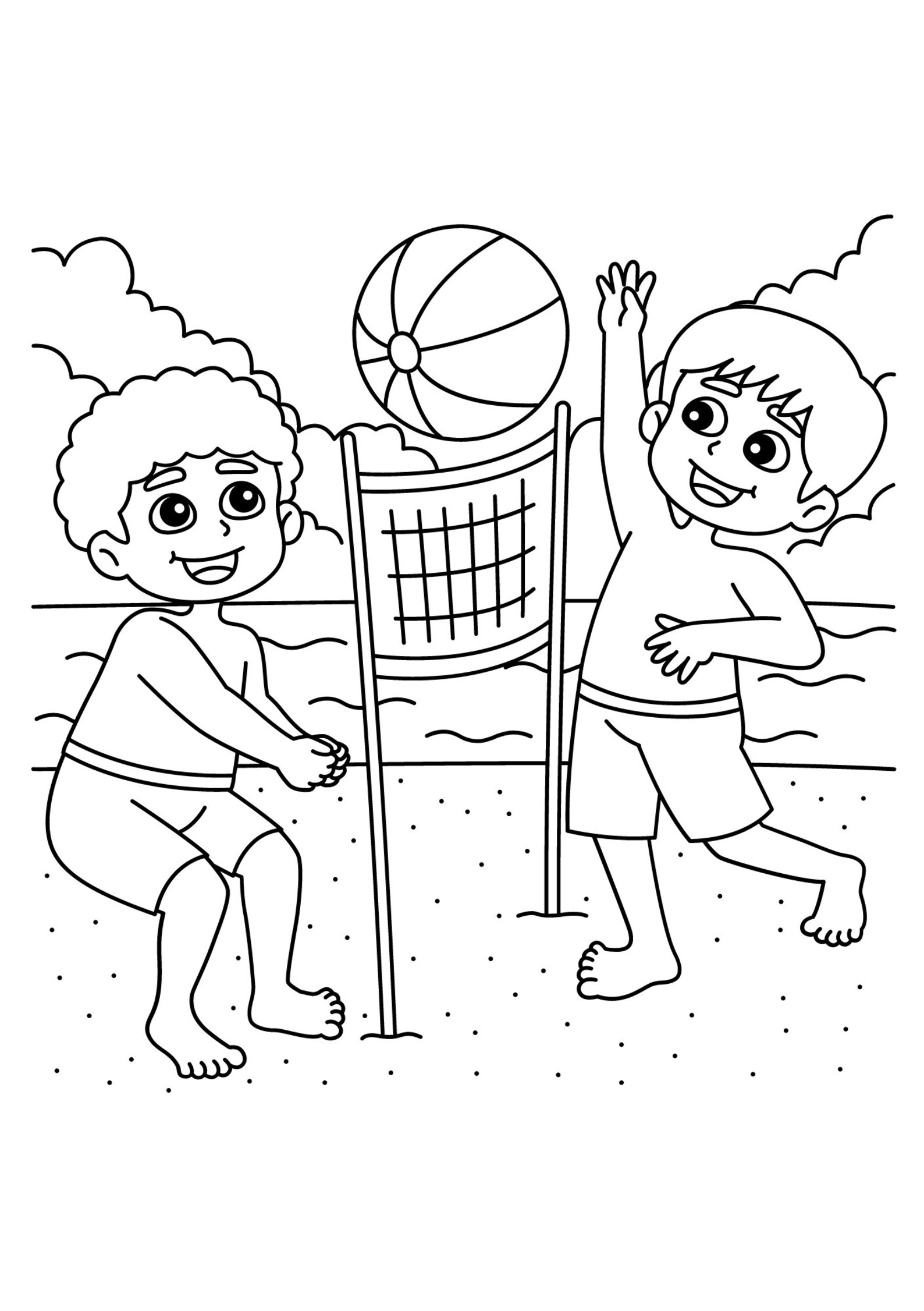 Summer Camp Coloring Pages - Etsy
