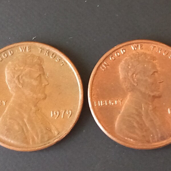 1979 Penny No Mint Mark - Etsy