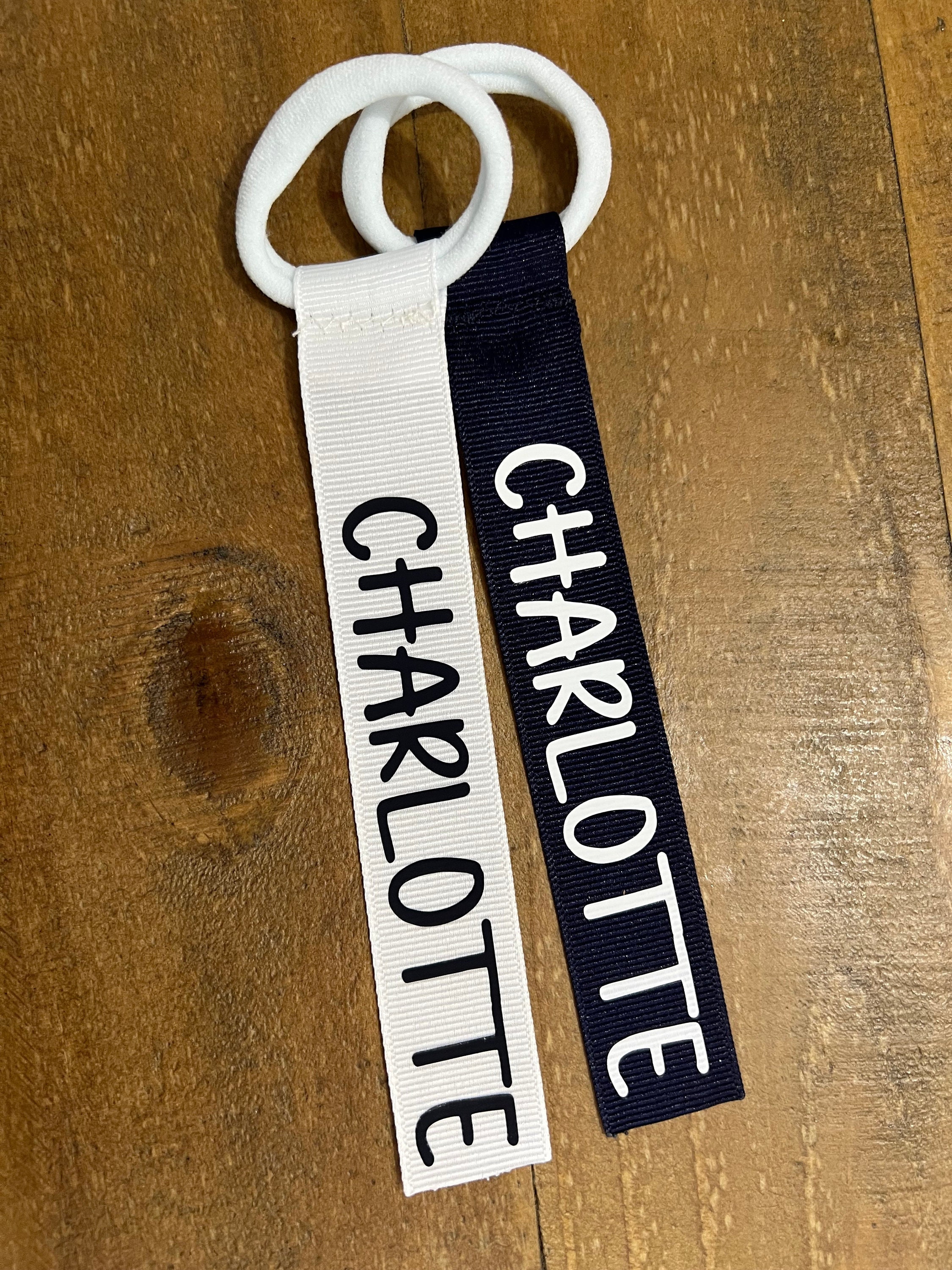 Pom Pom Name Tags Custom Set - Etsy