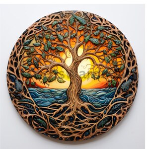Tree of Life PNG Digital Image - Etsy