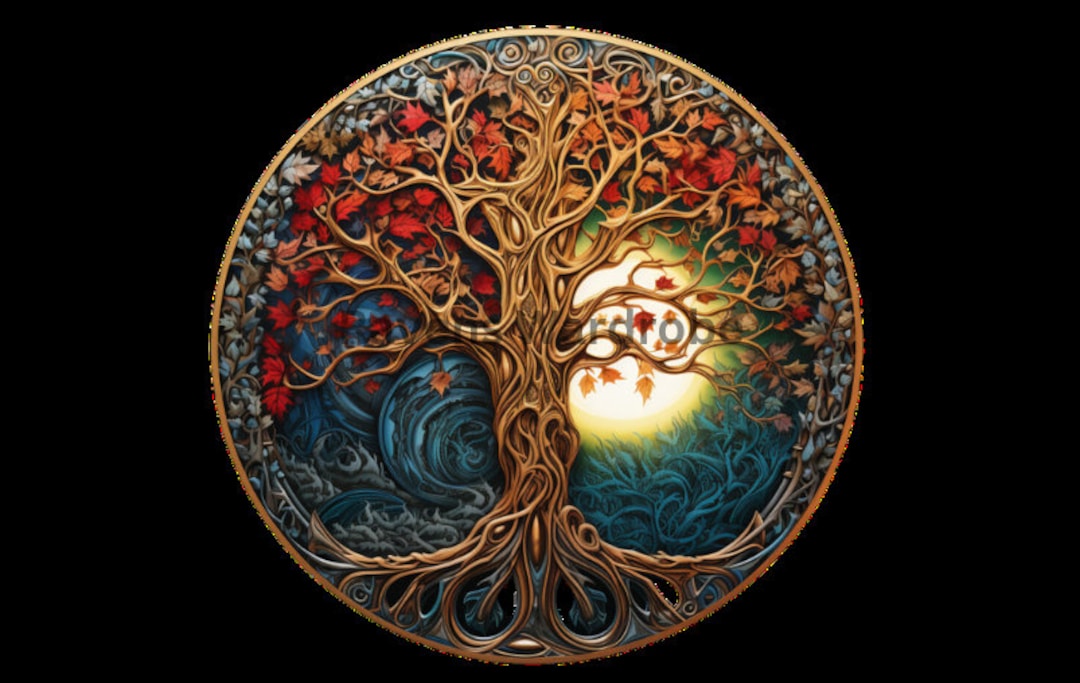 Tree of Life PNG Digital Image - Etsy