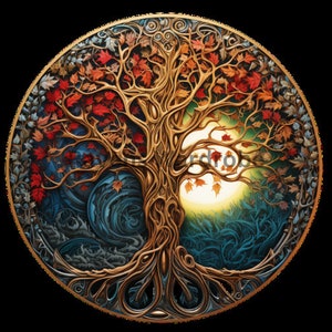 Tree of Life PNG Digital Image - Etsy