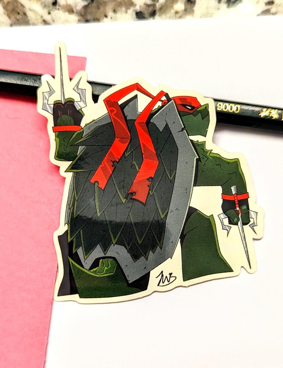 Raphael Teenage Mutant Ninja Turtle (TMNT) Sticker, Buy 3, Get 1 Free ...