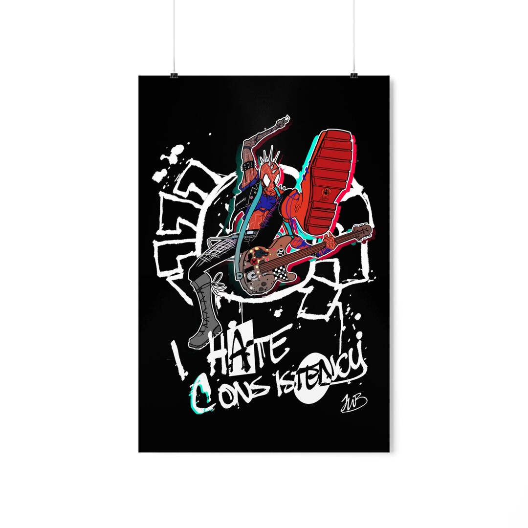Spiderpunk by Winston Broiles (matte Print Hobie Brown Across the ...