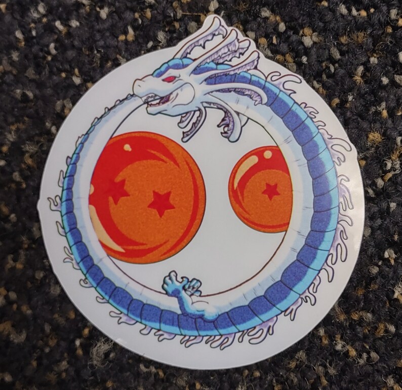 Shenrons Ouroboros Sticker - Etsy