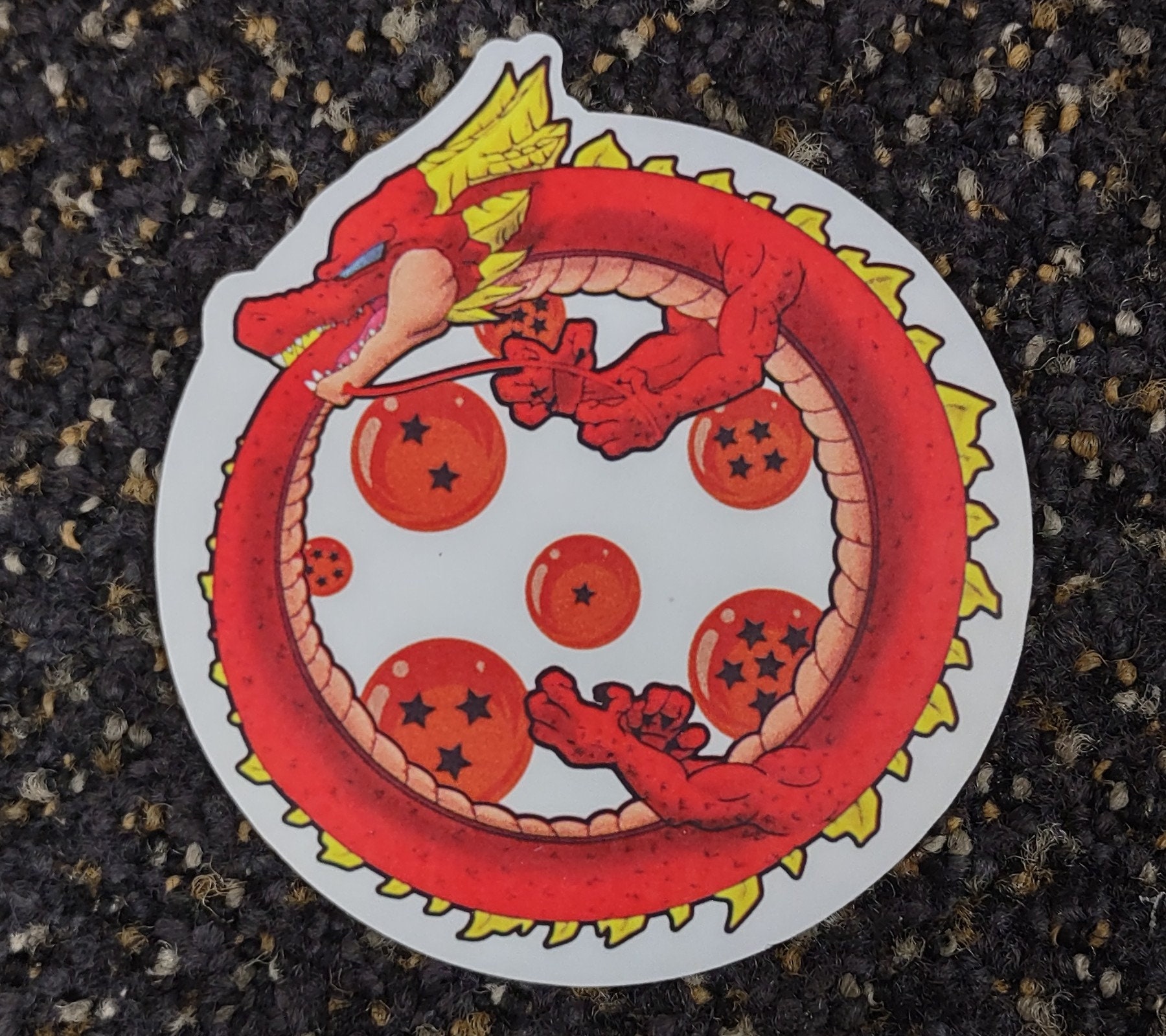 Shenrons Ouroboros Sticker - Etsy