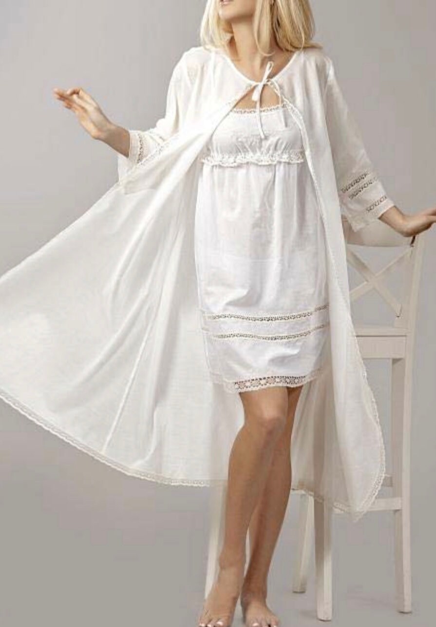 Night Long Robe - Etsy