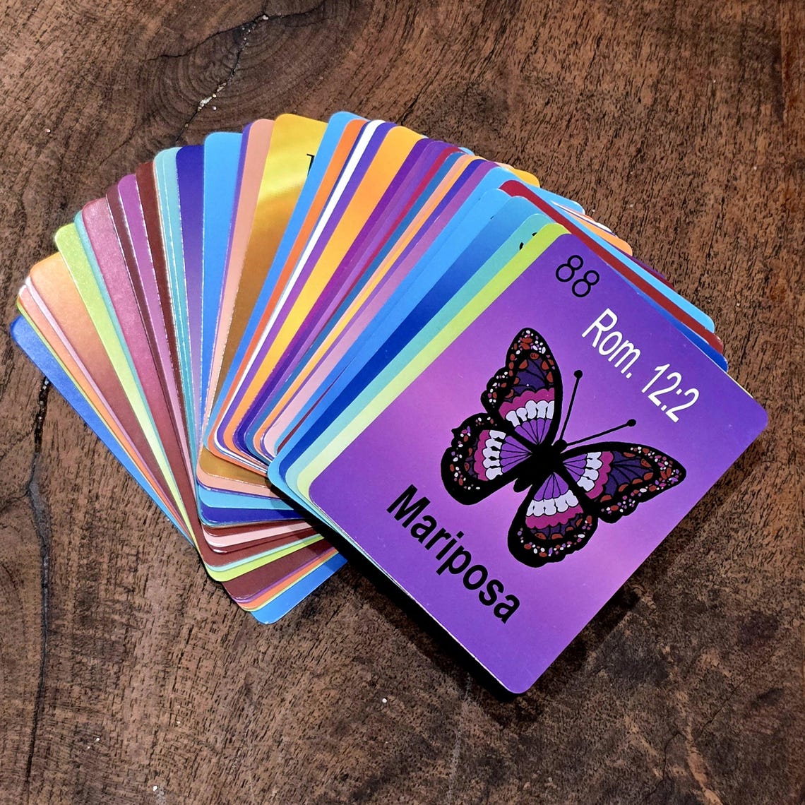 Bible Loteria Game Large Pack 20 Player Boards and Deck of Cards ...