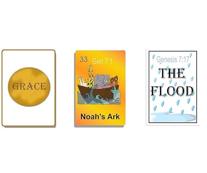 Bible Loteria Game Large Pack 20 Player Boards and Deck of Cards ...