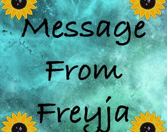 Message From Freyja Rune Reading Two Runes Norse Goddess Freya Quick ...