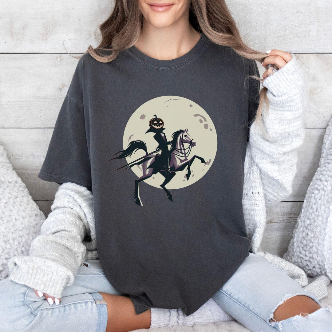 Headless Horseman Shirt, Legend of Sleepy Hollow, Travel Poster ...