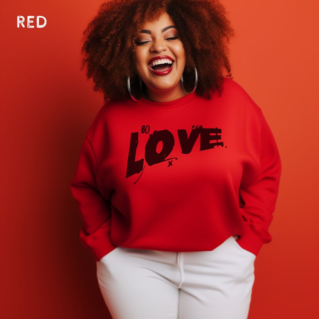 Urban Love Graphic Sweatshirt, Love T-shirt, Hipster Fashion Top ...