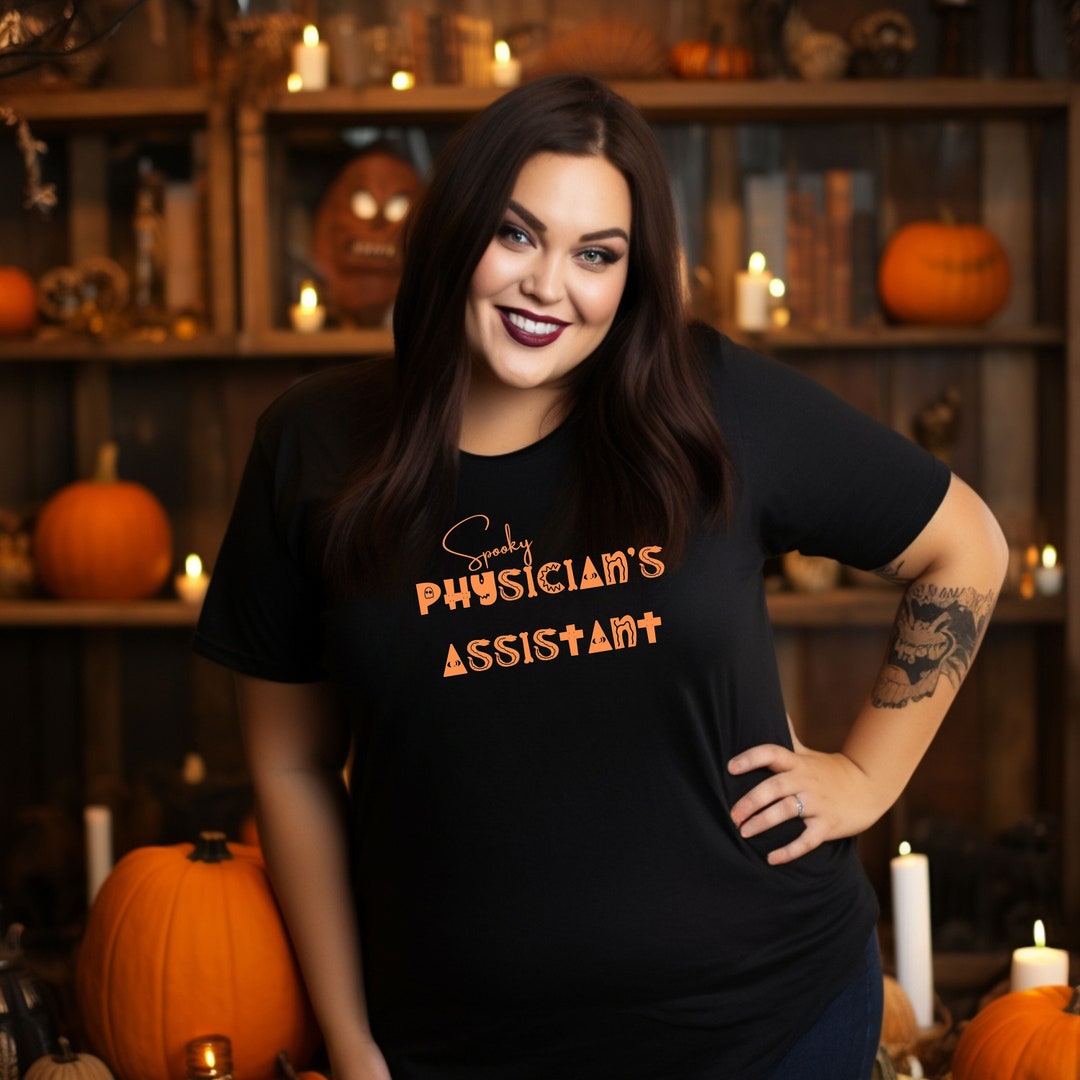 Spooky Physician's Assistant Halloween T-shirt Gift for - Etsy