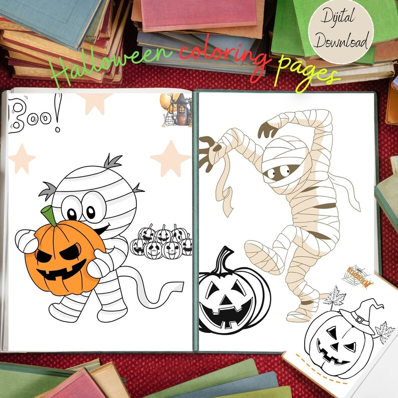 Halloween Coloring Pages for Kids,printible Halloween Coloring Pages ...