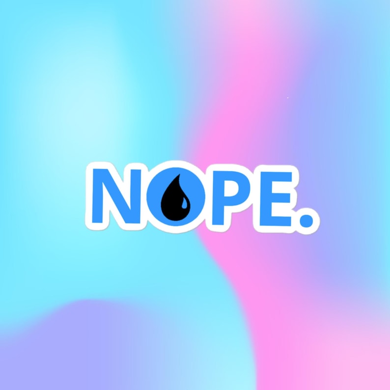 Magic the Gathering 'NOPE.' Meme Sticker - Hilarious MTG Humor Decal ...