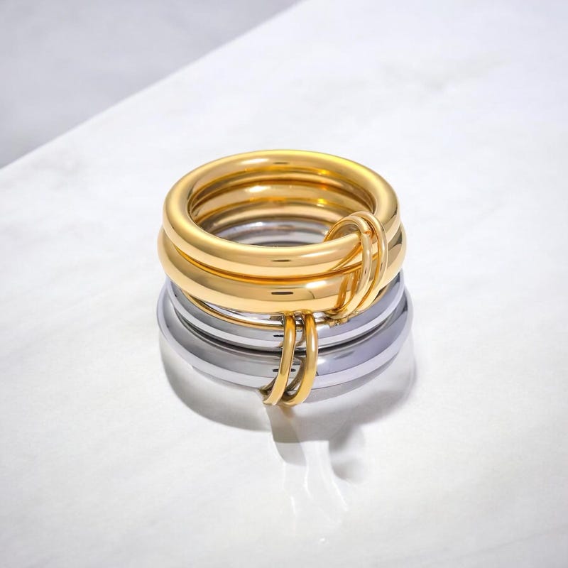 Connected Ring - Etsy