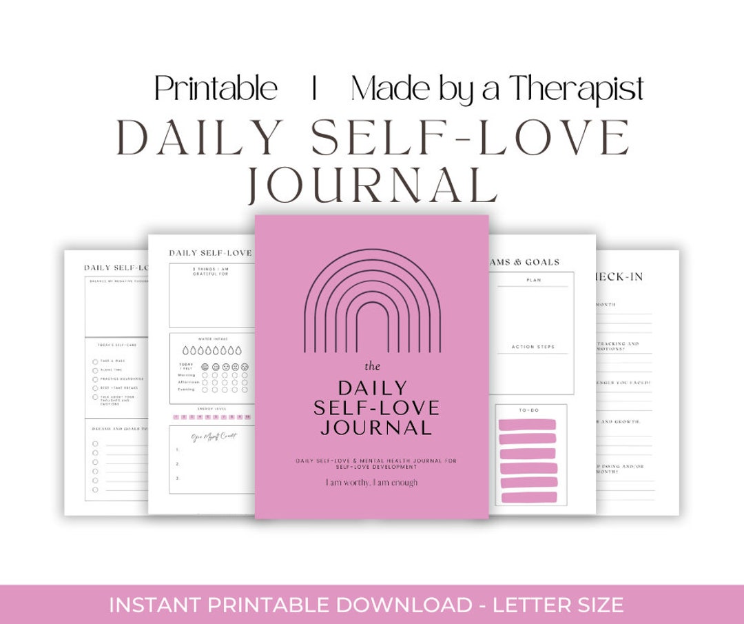 Daily Self-love Journal - Etsy