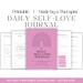 Daily Self-love Journal - Etsy