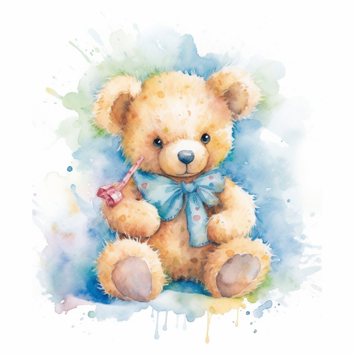 Watercolor Clipart Baby Bundle Includes 17 PNG Files for - Etsy