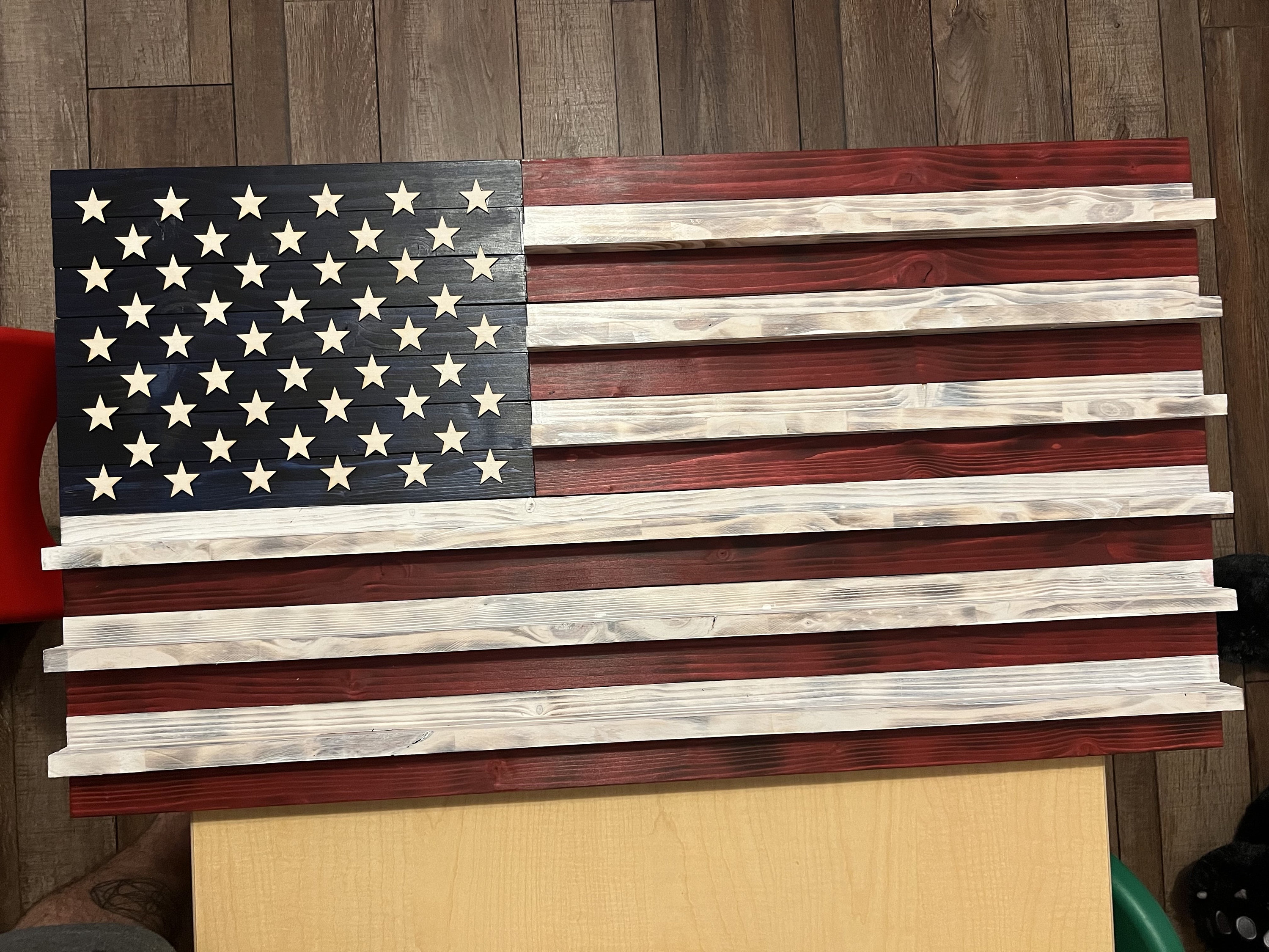 Large 36x19 Challenge Coin Rack Flag. Challenge Coin Display - Etsy