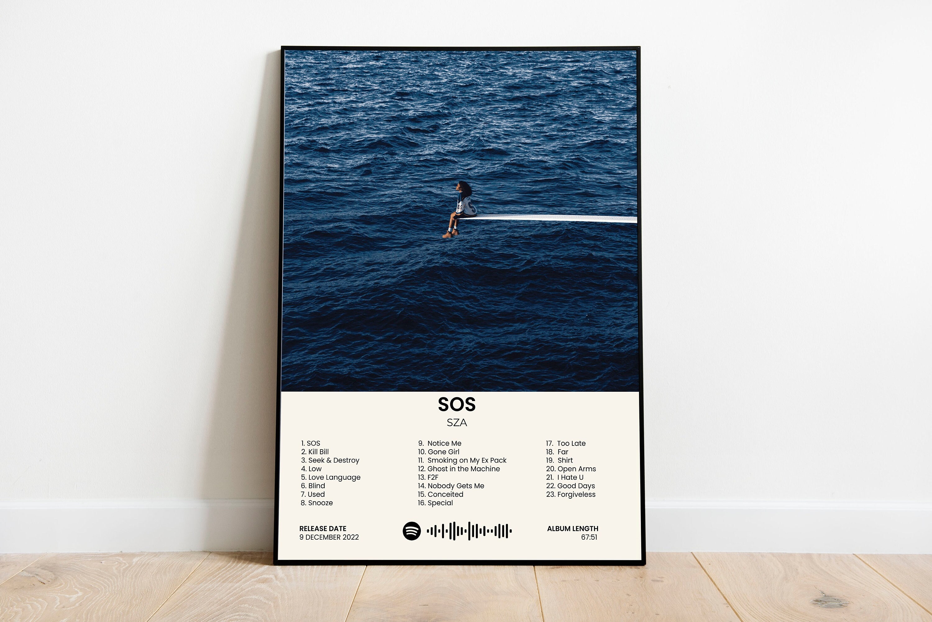 SZA Album Cover SOS Album Cover Poster Digital Album Art - Etsy